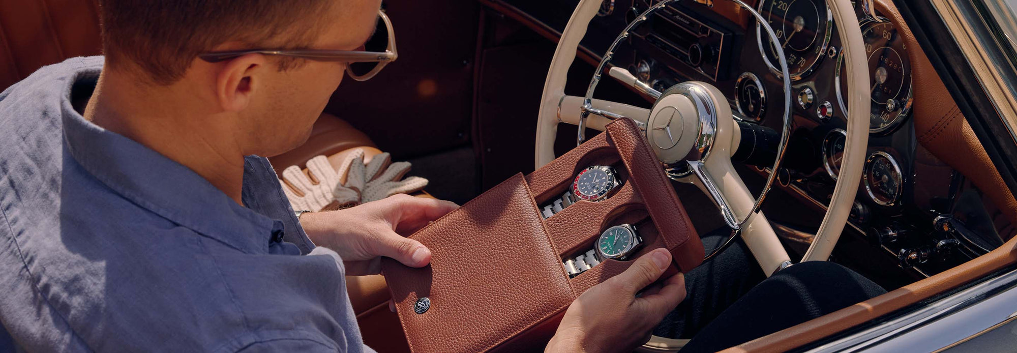 Luxury Watch Accessories | Watch pouch, rolls, watch rolls, slipcase ...