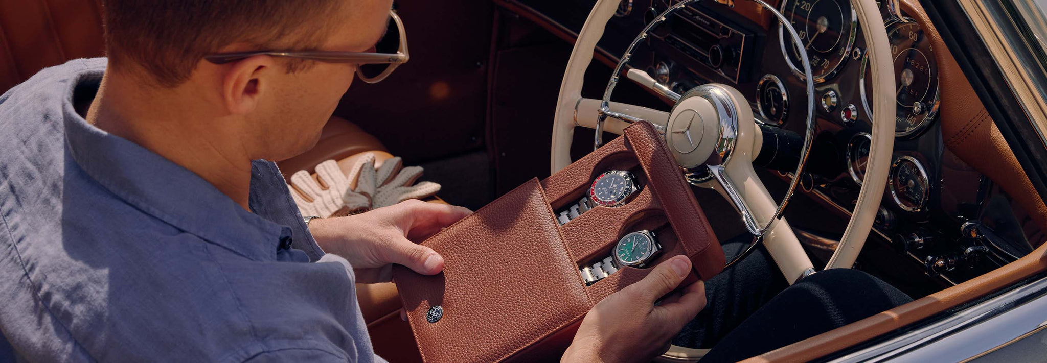 Luxury Watch Accessories | Watch pouch, rolls, watch rolls, slipcase ...