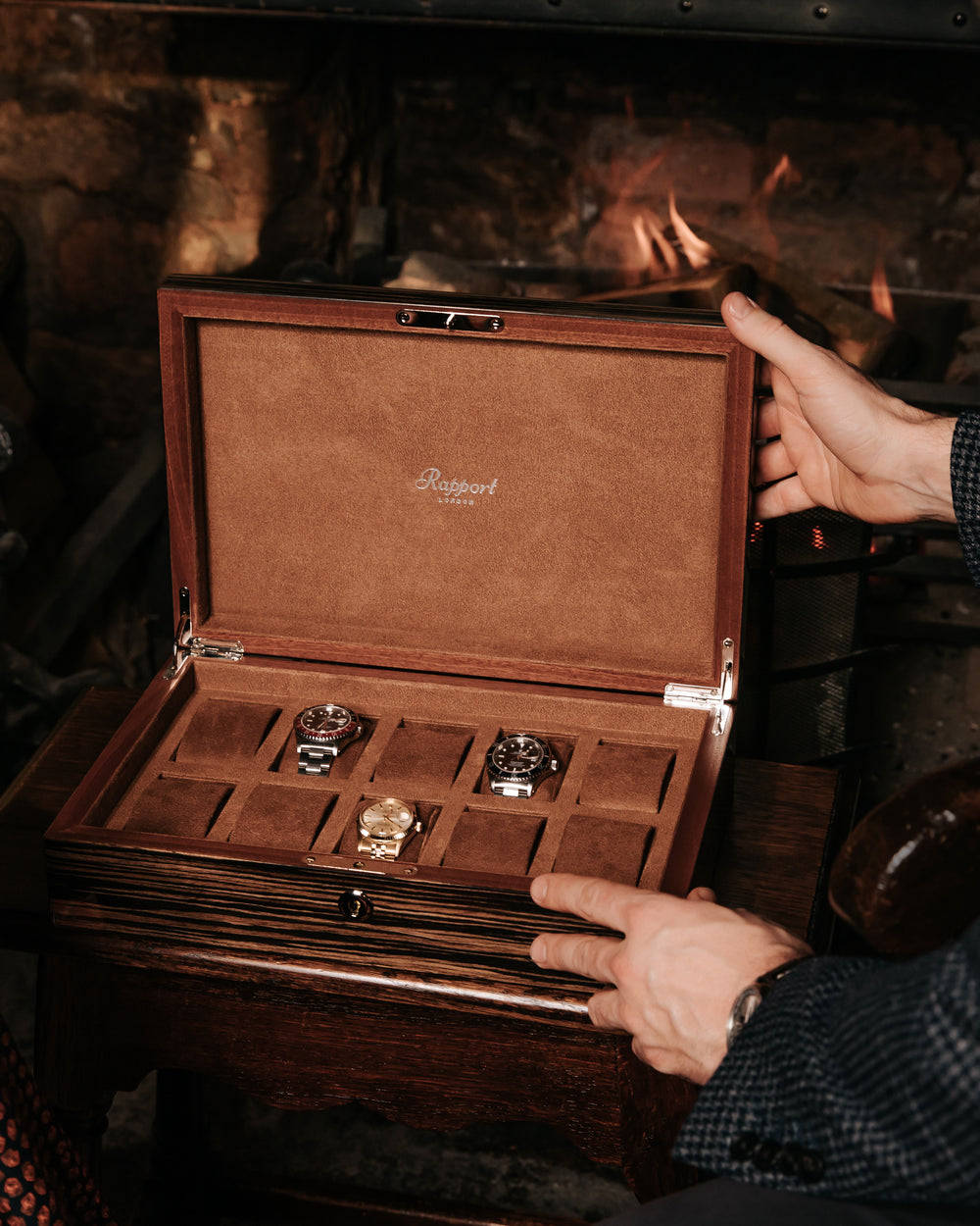 Heritage Ten Watch Box | Luxury Watch Box | Rapport London