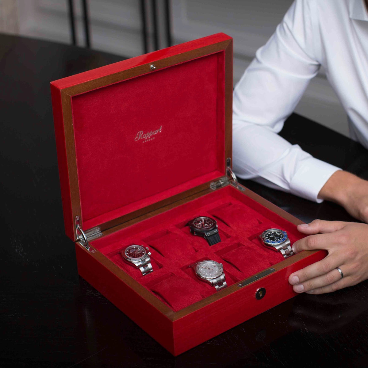 Heritage Eight Watch Box | Luxury Watch Box | Rapport London