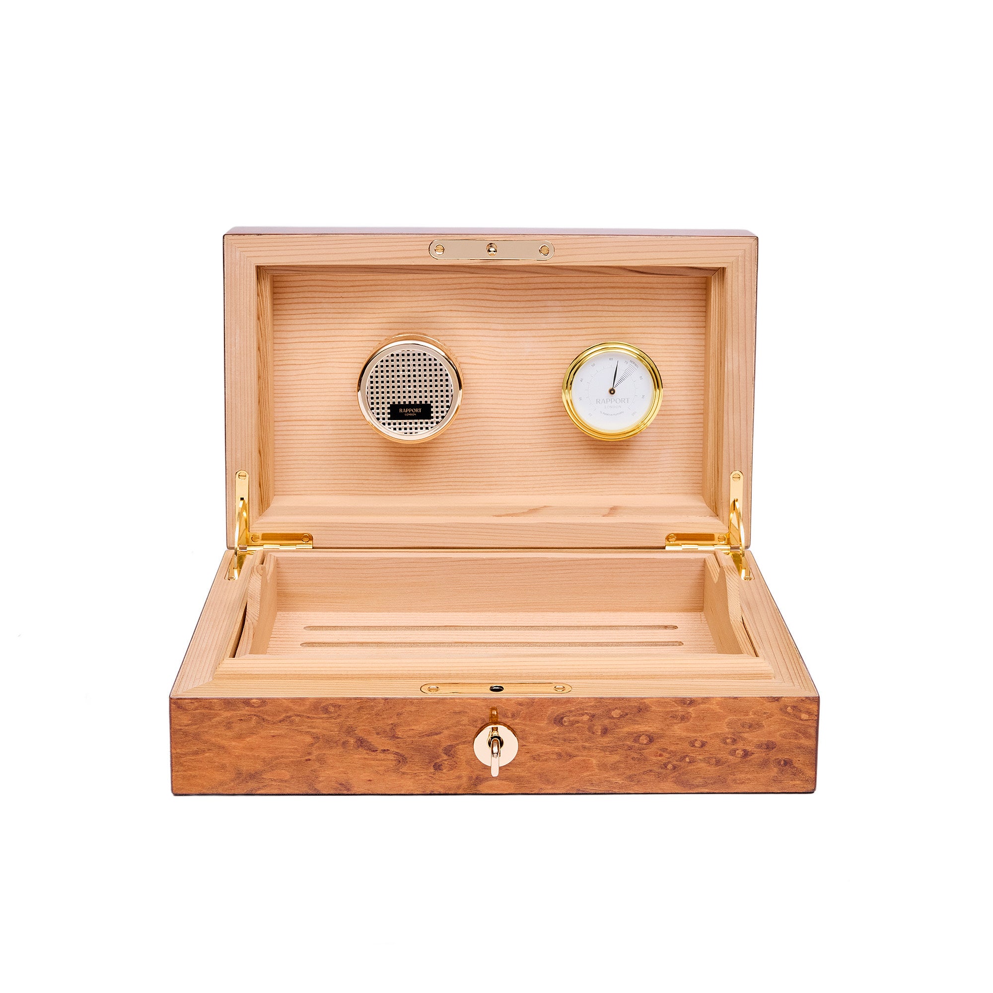 Sample Heritage Small Humidor - Burr Walnut