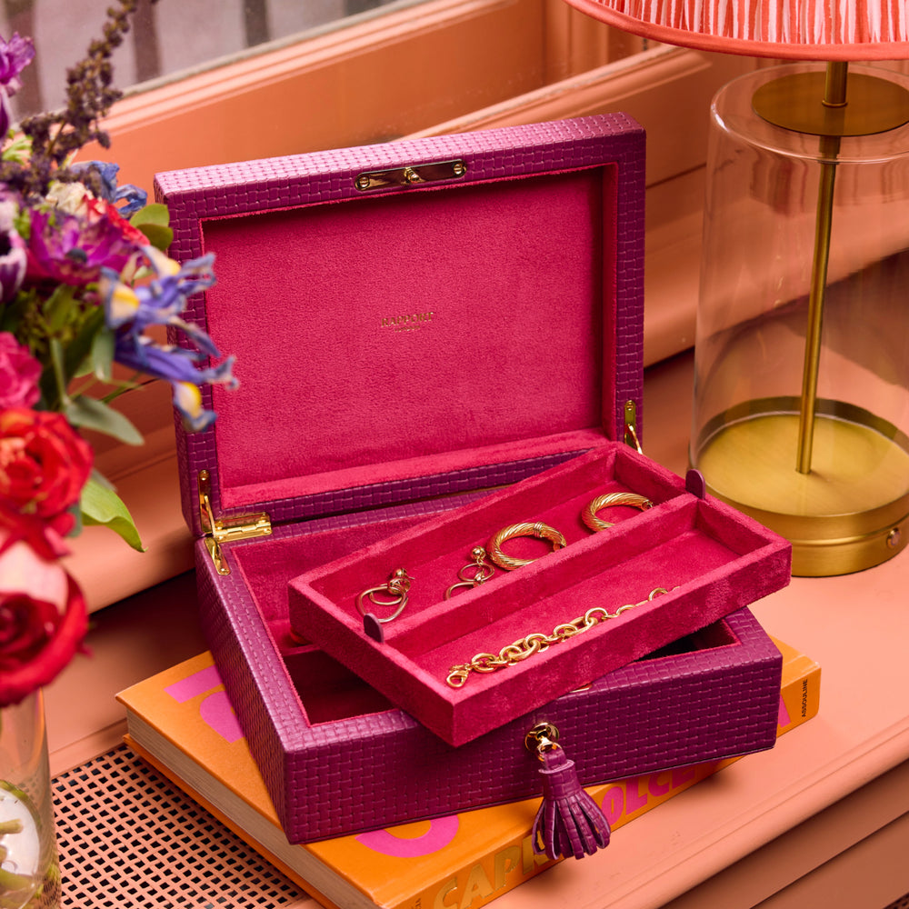 Sample Charlotte Jewellery Box - Pink