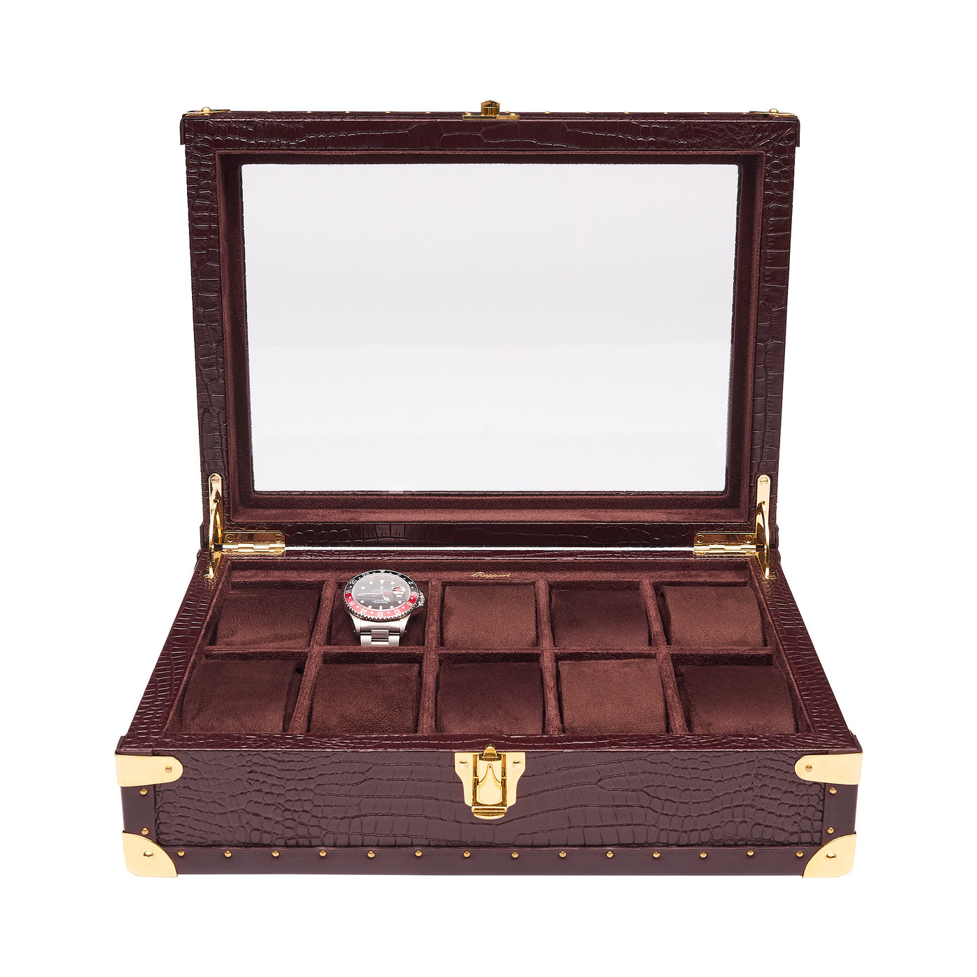 Watch Boxes & Cases | Premium 2, 4, 5, 8 & 10 Piece Watch Boxes & Roll ...