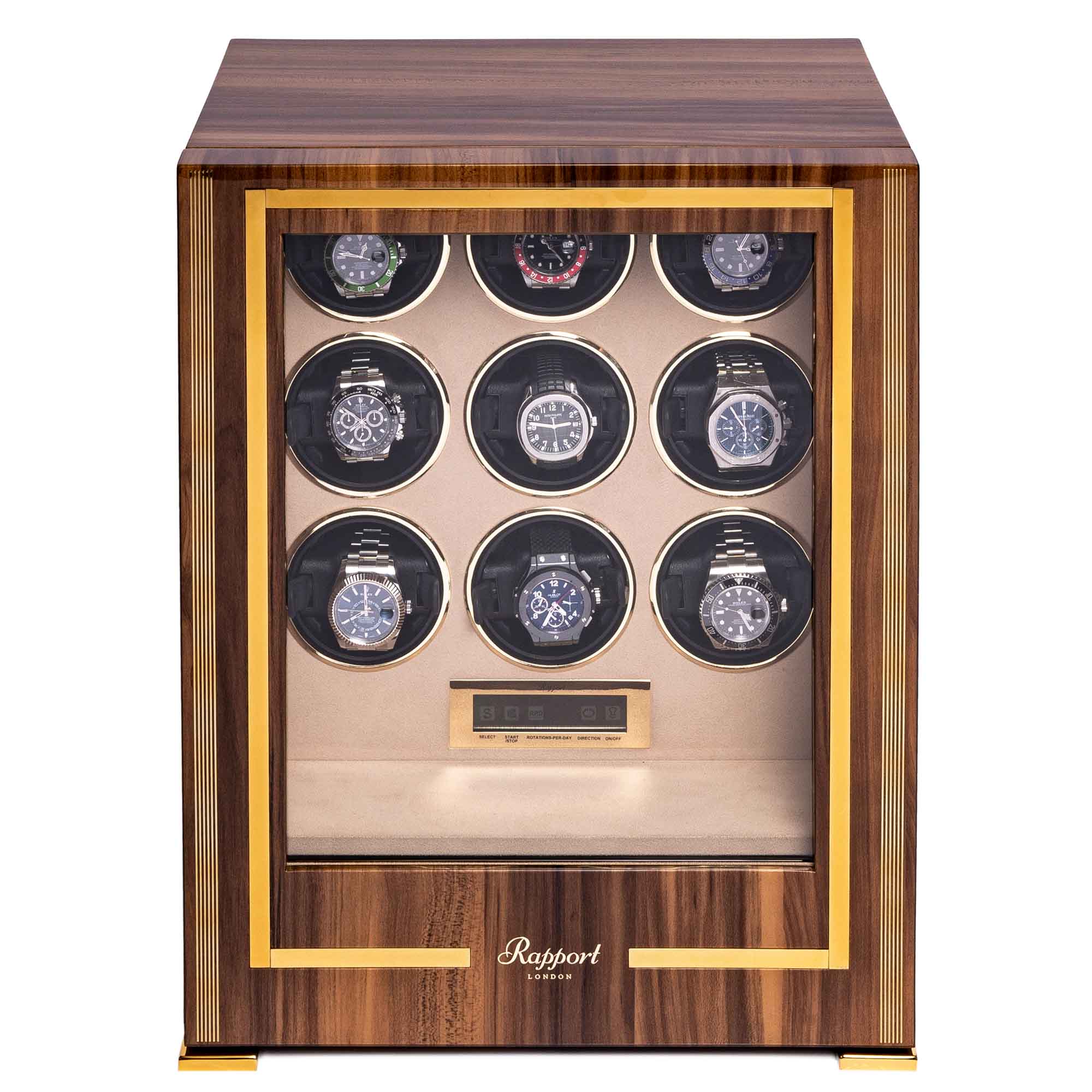 Paramount Nine Watch Winder | Luxury Watch Winder | Rapport London