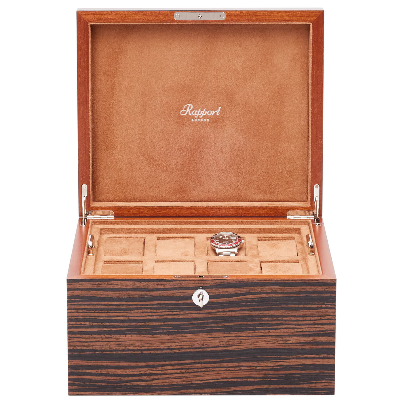 8 Piece Watch Boxes | Premium Leather 8 Watch Boxes & Cases