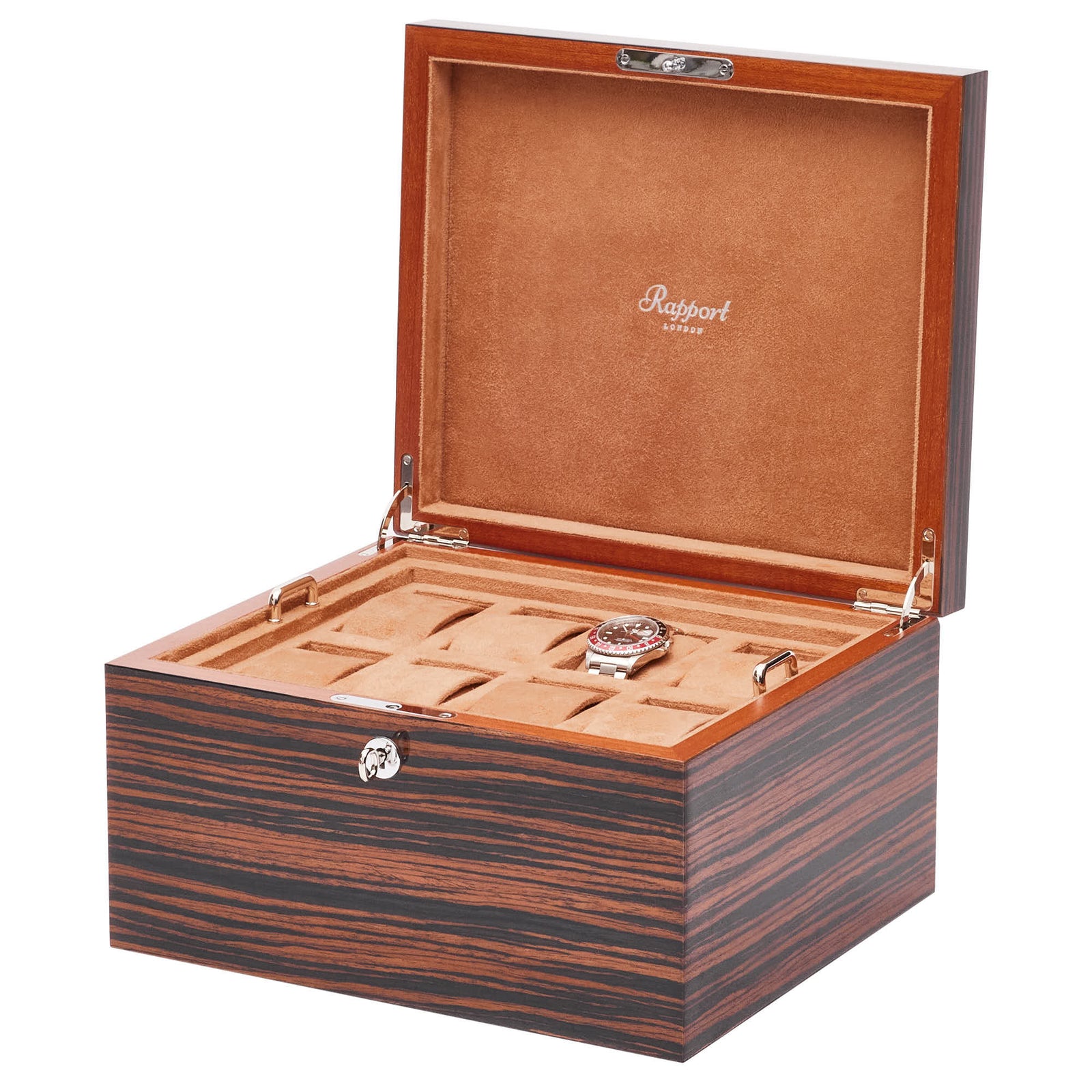 8 Piece Watch Boxes | Premium Leather 8 Watch Boxes & Cases