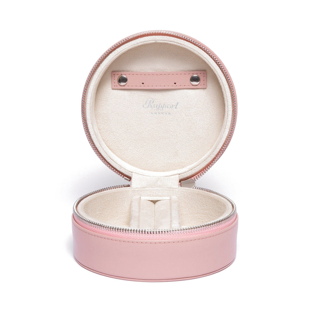 Sample Victoria Travel Jewellery Case - Pink
